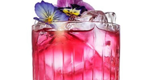 Mocktail Atopia Hibiscus & Violet facile et rapide : découvrez les ...