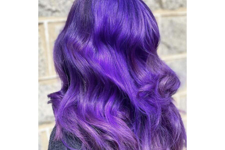 Cheveux violets : la nouvelle coloration tendance en 25 images - Femme ...