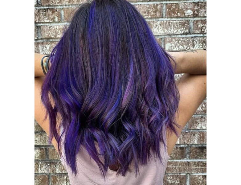 Cheveux violets : la nouvelle coloration tendance en 25 images - Femme ...