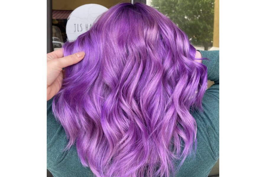 Cheveux violets : la nouvelle coloration tendance en 25 images - Femme ...