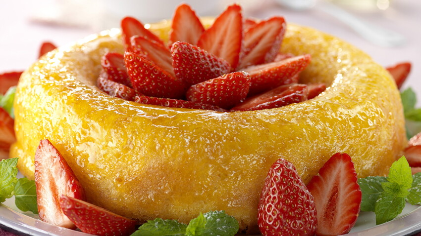 Savarin aux fraises facile : découvrez les recettes de cuisine de Femme ...