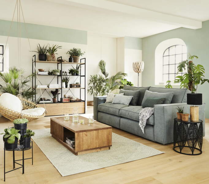 Déco nature : nos idées et conseils pour un salon chic - Femme Actuelle