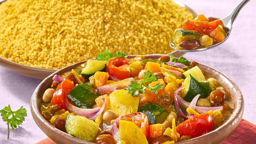 Tajine végétarien aux légumes facile et rapide : découvrez les recettes ...