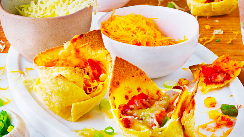 Mini enchiladas gratinées aux fromages facile et rapide : découvrez les ...