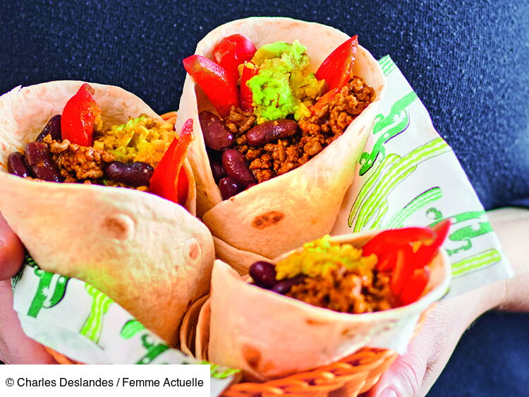 Burritos rapide : découvrez les recettes de cuisine de Femme Actuelle ...