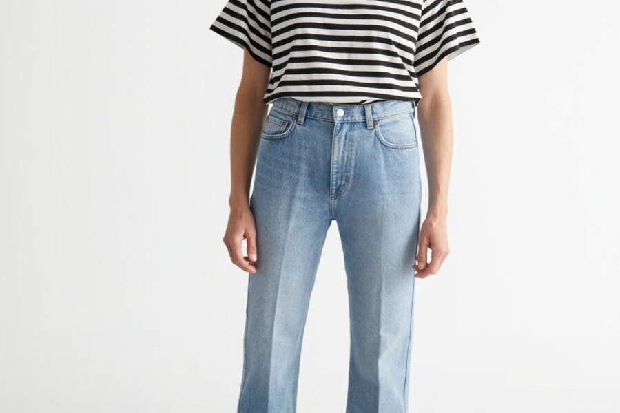 Jean taille haute : 10 modèles tendance pour tous les styles - Femme ...