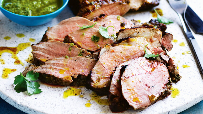 Filet d'agneau grillé, sauce aux herbes rapide : découvrez les recettes ...