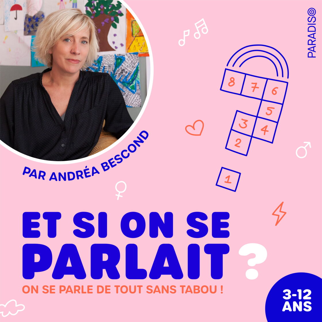 Andréa Bescond lance un podcast pour aider les enfants à parler de ...