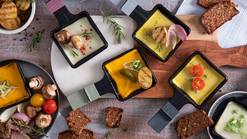 Raclette végétarienne facile : découvrez les recettes de cuisine de ...
