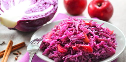 Chou rouge aux pommes au Cookeo facile et rapide : découvrez les ...