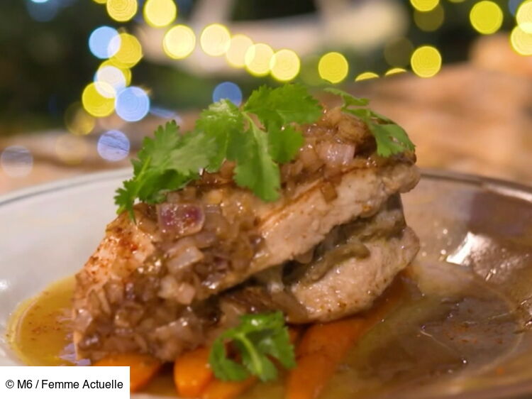 "Tous en cuisine" : la recette du filet de chapon farci au foie gras ...