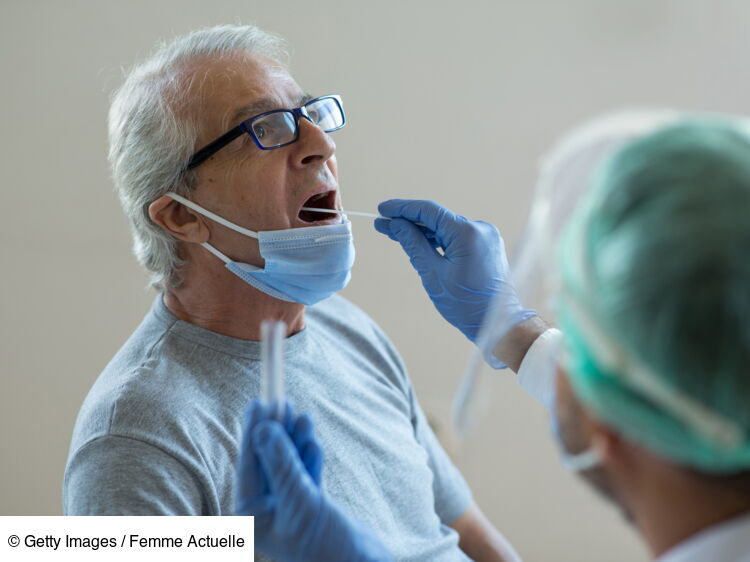 Un autotest dans la gorge, plus efficace pour détecter le variant ...