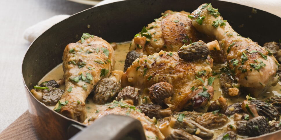 Poulet aux morilles facile : découvrez les recettes de cuisine de Femme ...