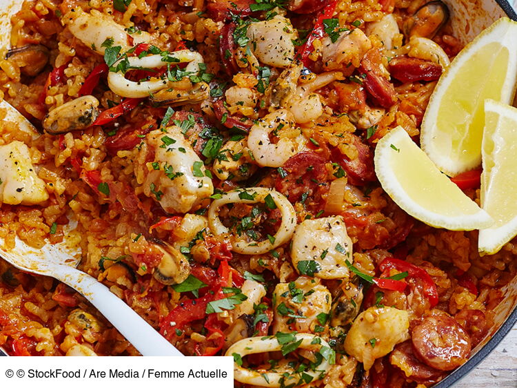 Riz safrané aux calamars : découvrez les recettes de cuisine de Femme ...