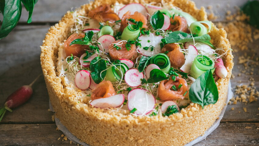 Cheesecake saumon et fromage frais rapide : découvrez les recettes de ...