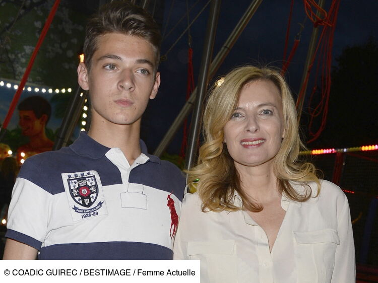 Valérie Trierweiler : son fils, Léonard, prend la pause pour une rare ...