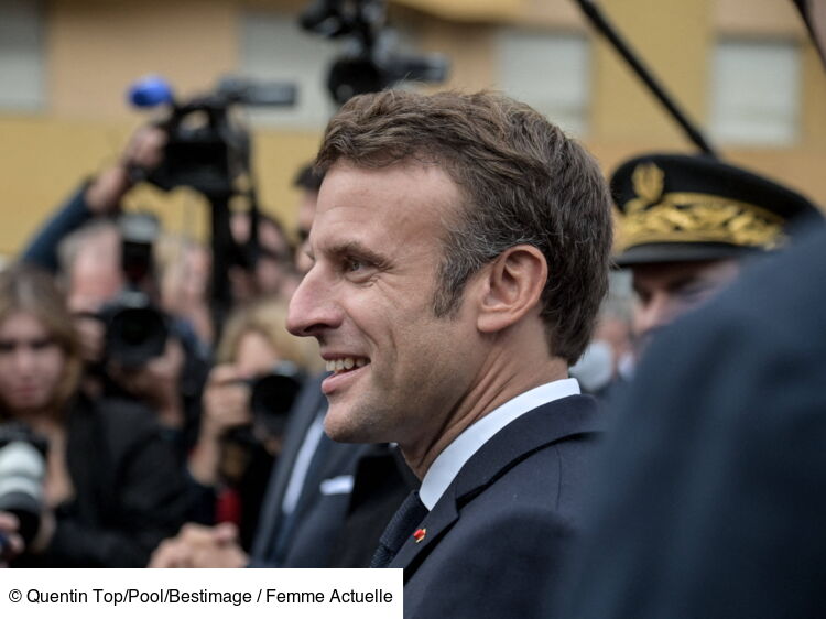 Emmanuel Macron en col roulé : son clin d’œil vestimentaire à Bruno Le Maire : Femme Actuelle Le MAG