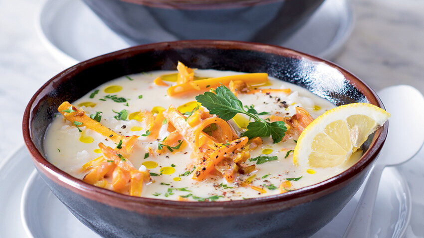 Soupe de riz et carottes facile : découvrez les recettes de cuisine de ...