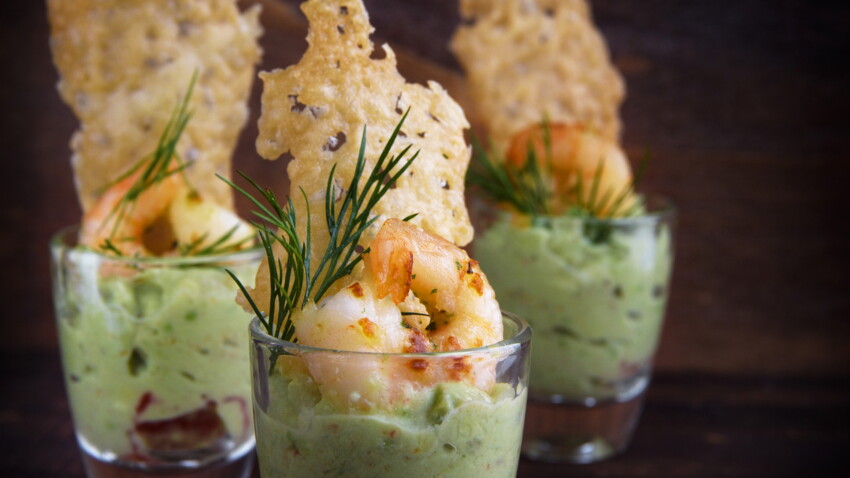 Verrine avocat crevette rapide : découvrez les recettes de cuisine de ...