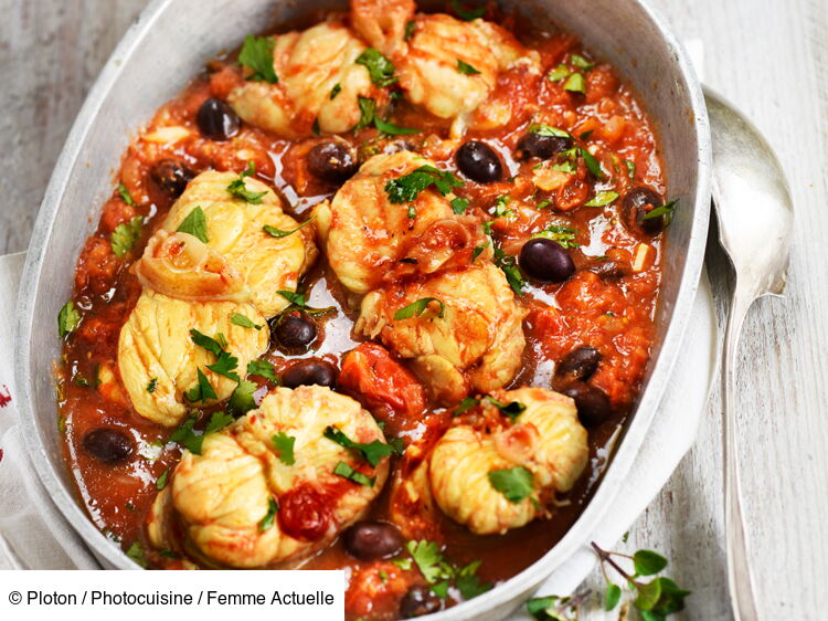 Ragoût de lotte à la tomate et aux olives : découvrez les recettes de ...