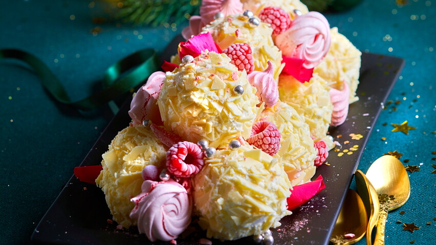 Bûche merveilleux aux fruits rouges : découvrez les recettes de cuisine ...