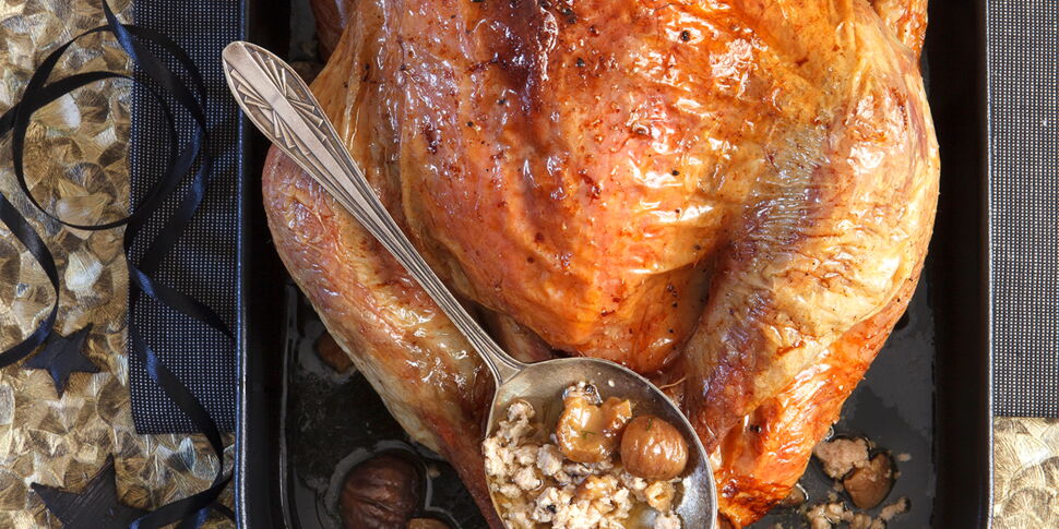 Dinde mœlleuse farcie aux marrons : découvrez les recettes de cuisine ...
