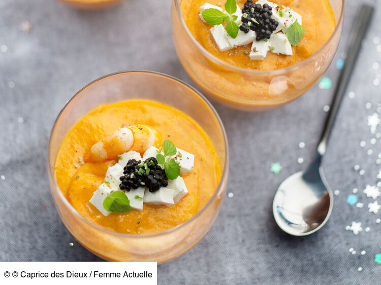 Velouté de langoustines et Caprice des Anges rapide : découvrez les ...