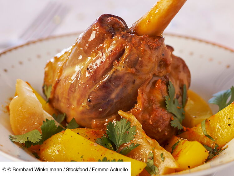 Souris d'agneau confites au safran facile : découvrez les recettes de ...