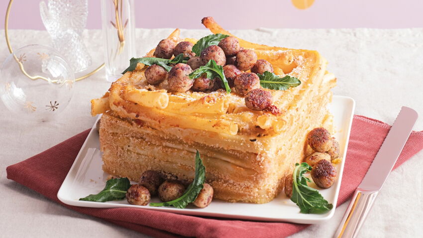Timbale de ziti et boulettes : découvrez les recettes de cuisine de ...