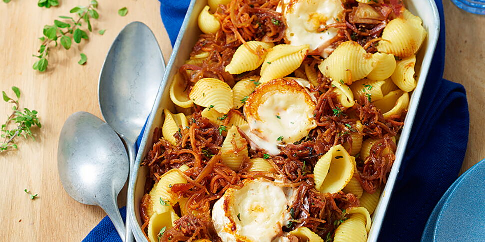 Coquillages aux légumes râpés et chèvre gratiné facile et rapide ...