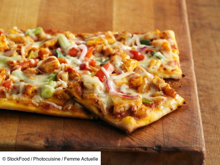 Pizza au poulet facile et rapide : découvrez les recettes de cuisine de ...