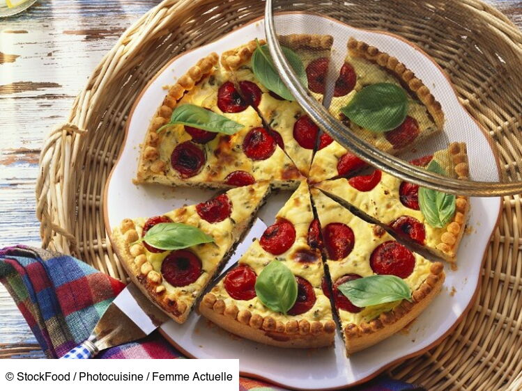 La délicieuse recette de quiche à la tomate rapide : découvrez les ...