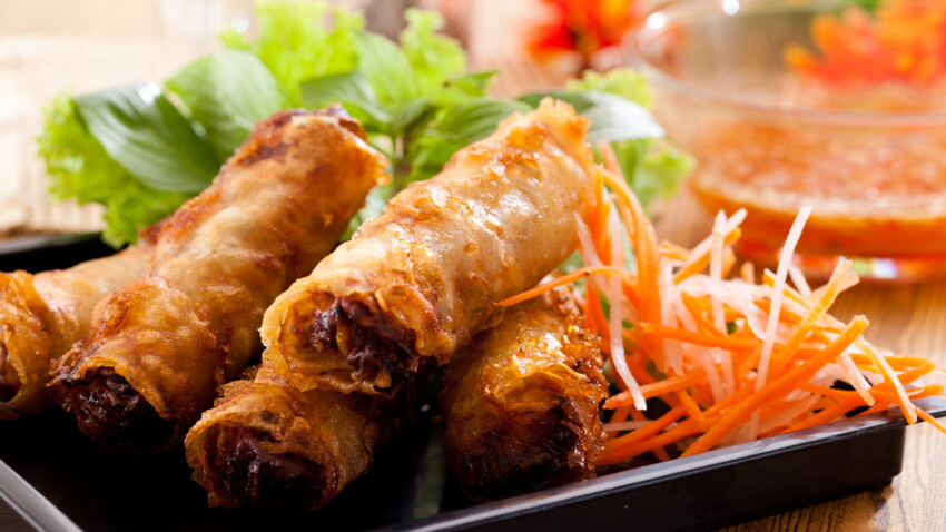 Nems au porc facile rapide : découvrez les recettes de cuisine de Femme ...