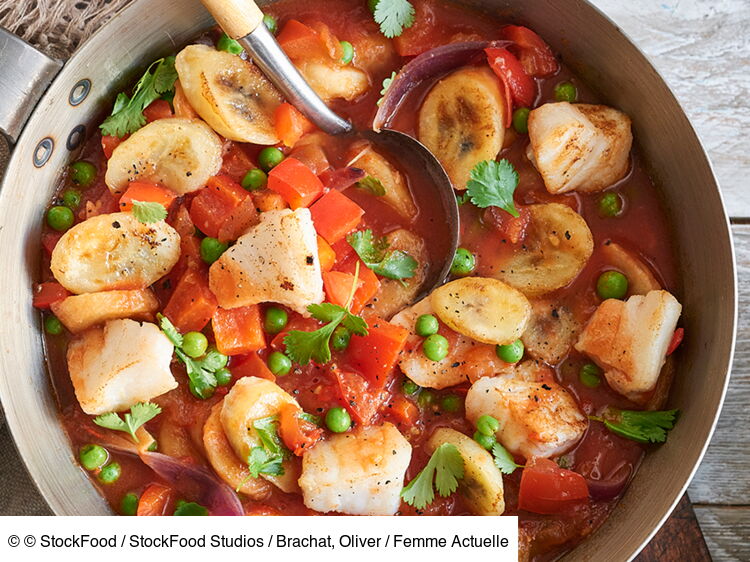 Ragoût de poisson et banane comme aux Caraïbes rapide : découvrez les ...