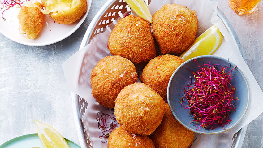 Croquettes de risotto aux artichauts et au comté : découvrez les ...