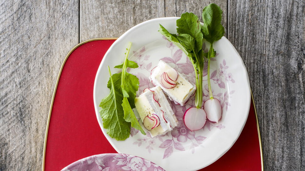 Bouchées de radis, fromage frais et brie rapide : découvrez les ...