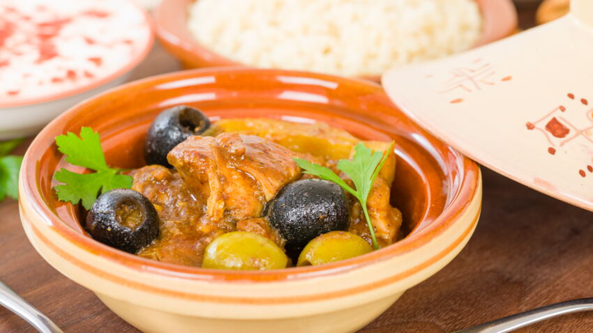 Tajine de poulet aux olives facile et rapide : découvrez les recettes ...