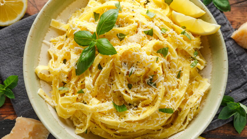 Pâtes au citron et parmesan rapide : découvrez les recettes de cuisine ...