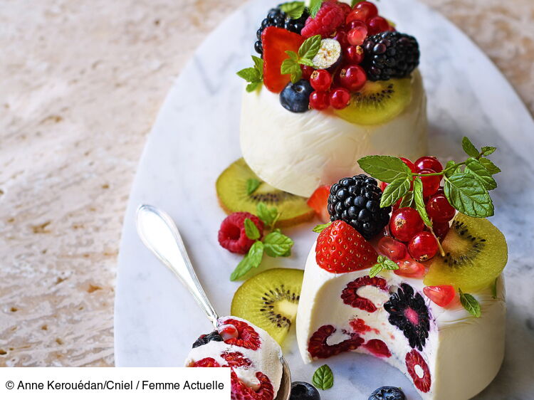 Dômes aux fruits rouges et fromage frais rapide : découvrez les ...