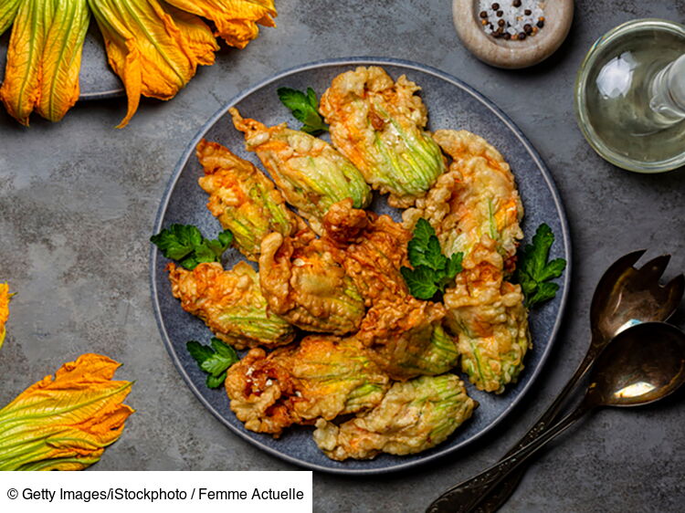 4 idées recette avec de la fleur de courgette : Femme Actuelle Le MAG