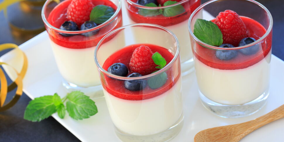 Panna cotta aux fruits rouges rapide : découvrez les recettes de ...