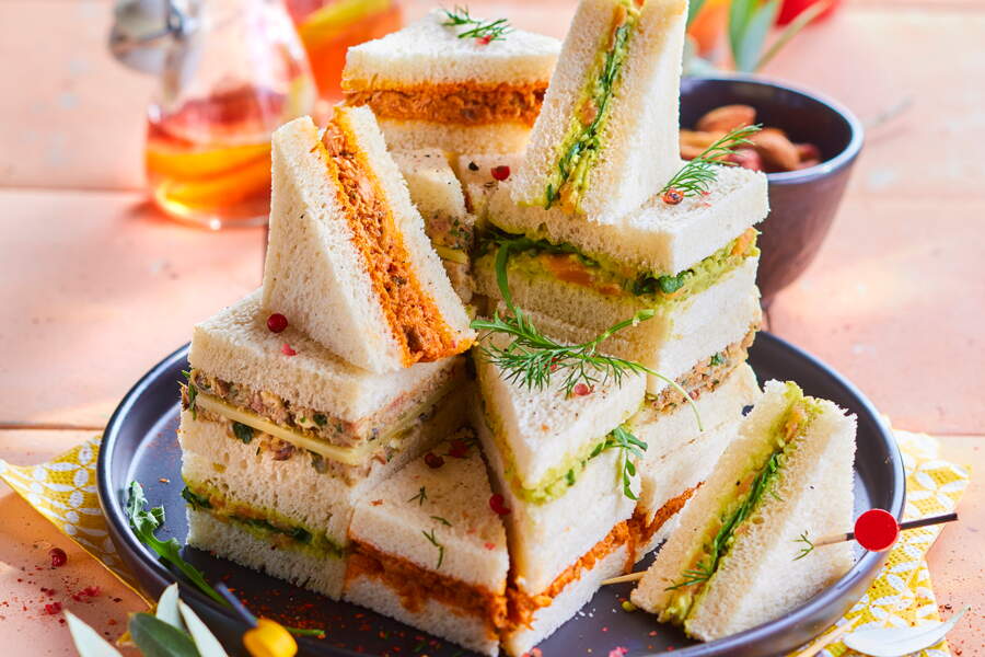 Apéro dînatoire : nos recettes festives avec du pain de mie - Femme ...