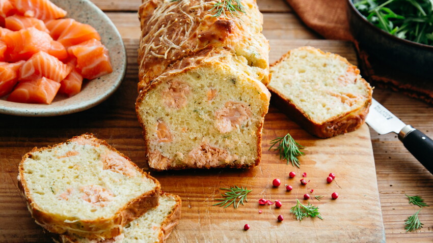 Cake au saumon et à l’aneth facile et rapide : découvrez les recettes ...