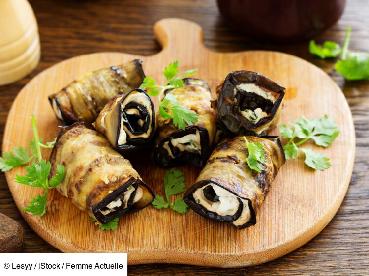 Roulés d'aubergines à la feta : la recette que toute la famille va ...