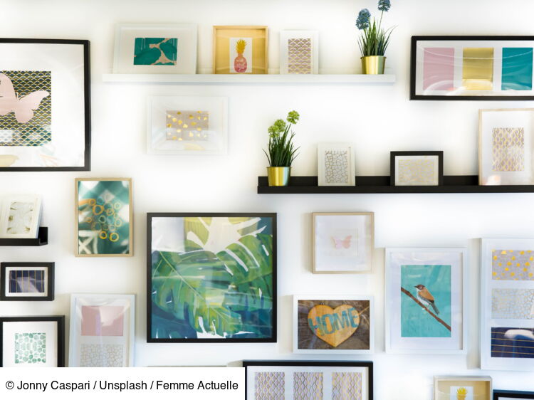 Idée déco : où trouver des cadres pas chers ? : Femme Actuelle Le MAG