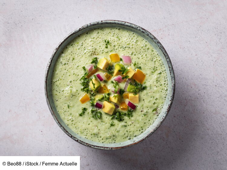 Gaspacho vert : la recette rafraîchissante de Cyril Lignac pour ...
