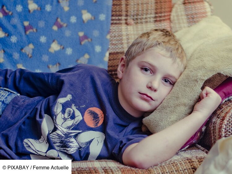 La scarlatine chez l'enfant : symptômes, traitement, contagion : Femme ...