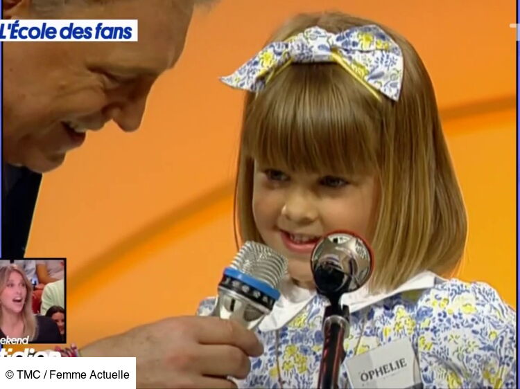 Quand Ophélie Meunier rencontrait Julio Iglesias à l'âge de 4 ans ...