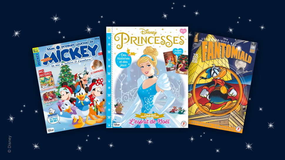 La magie de Disney dans des magazines à l’effigie de Mickey et ses amis ...