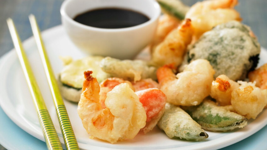 Tempura de crevettes et légumes facile et rapide : découvrez les ...